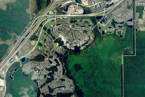 Celebration Florida Map